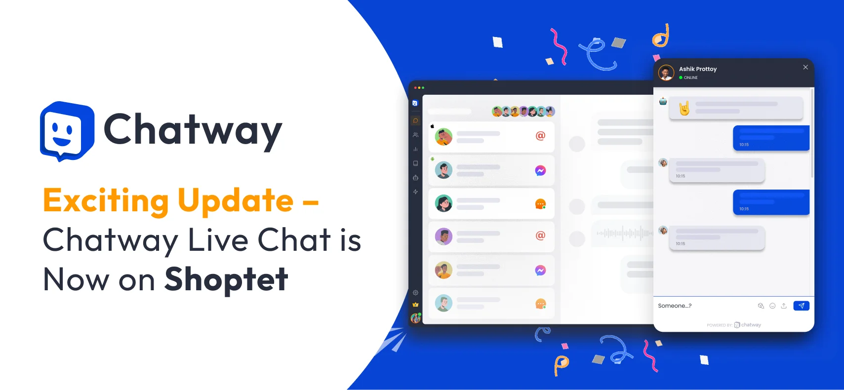 ¡El chat en vivo de Chatway ya está disponible en Shoptet! - Blog de ...