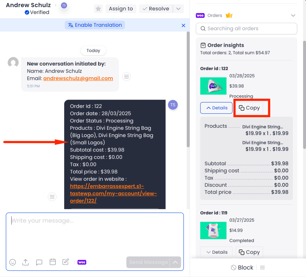 How to check WooCommerce visitors' data directly from Chatway - Chatway ...